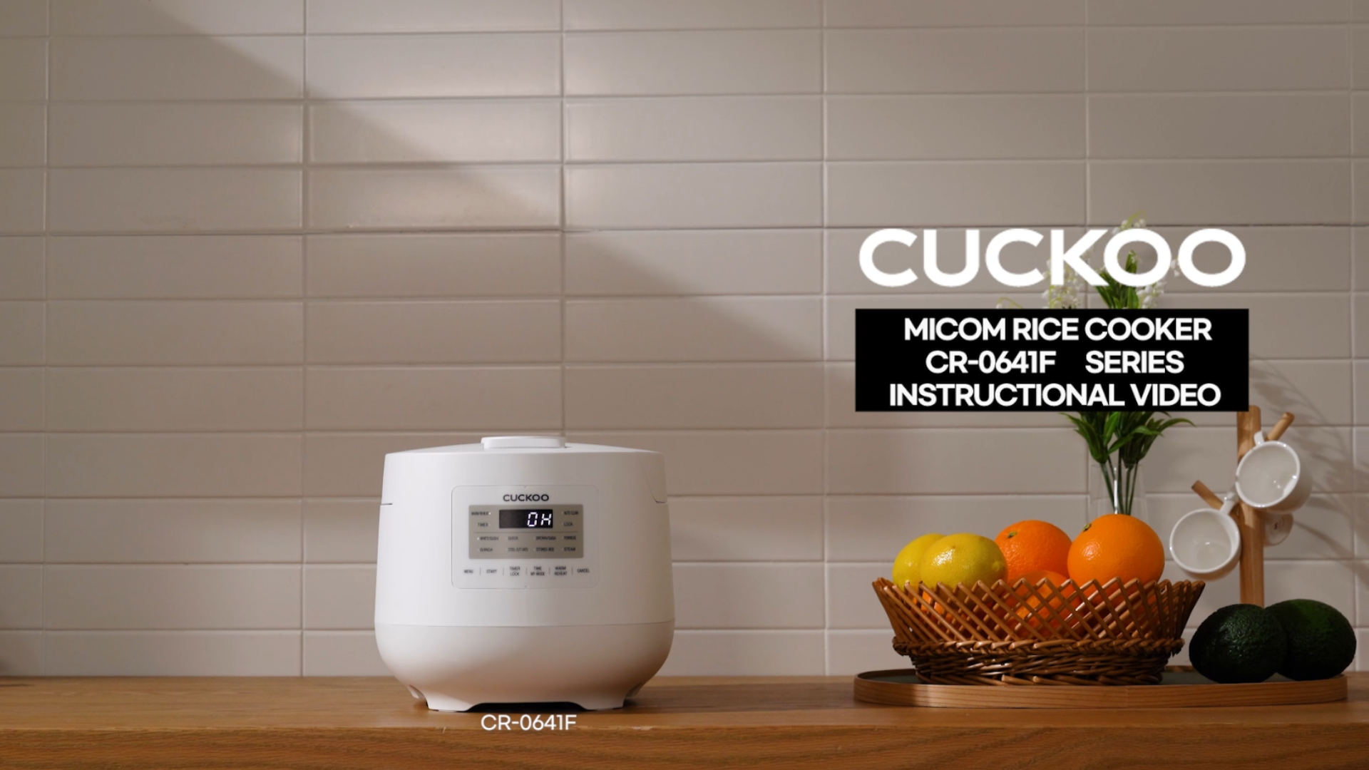 CR-0641F Rice Cooker Instructional Video – CUCKOO America