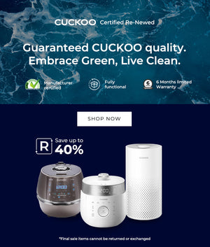 CUCKOO Electronics US Official | Home Appliances – CUCKOO America