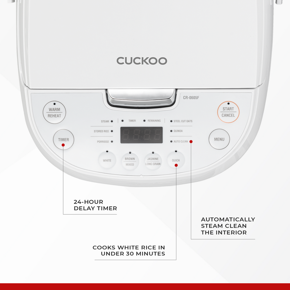 CR-0605F | CUCKOO Micom Rice Cooker – CUCKOO America